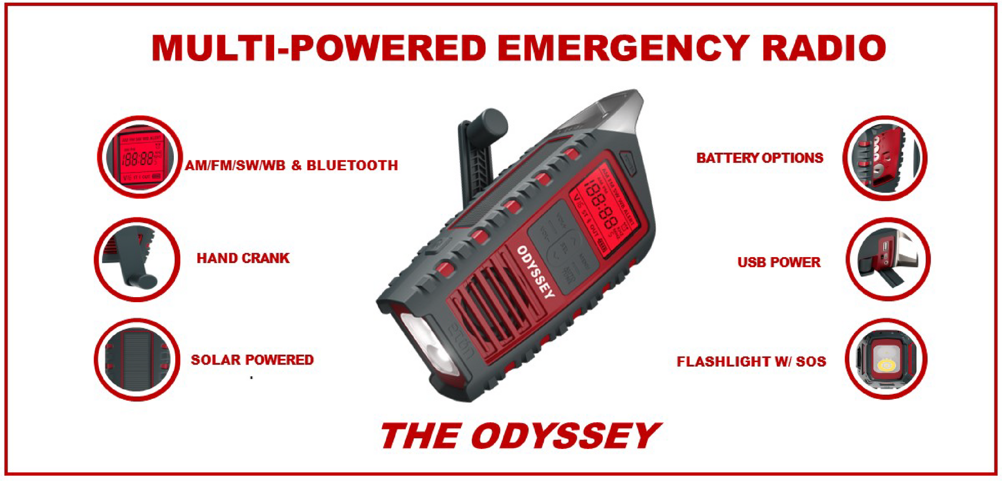 Etón - The only American Red Cross approved radio manufacturer